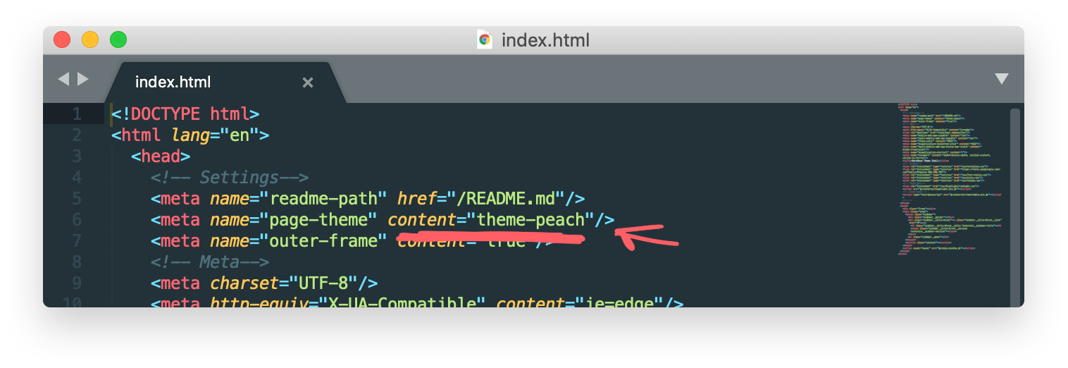 change theme preview